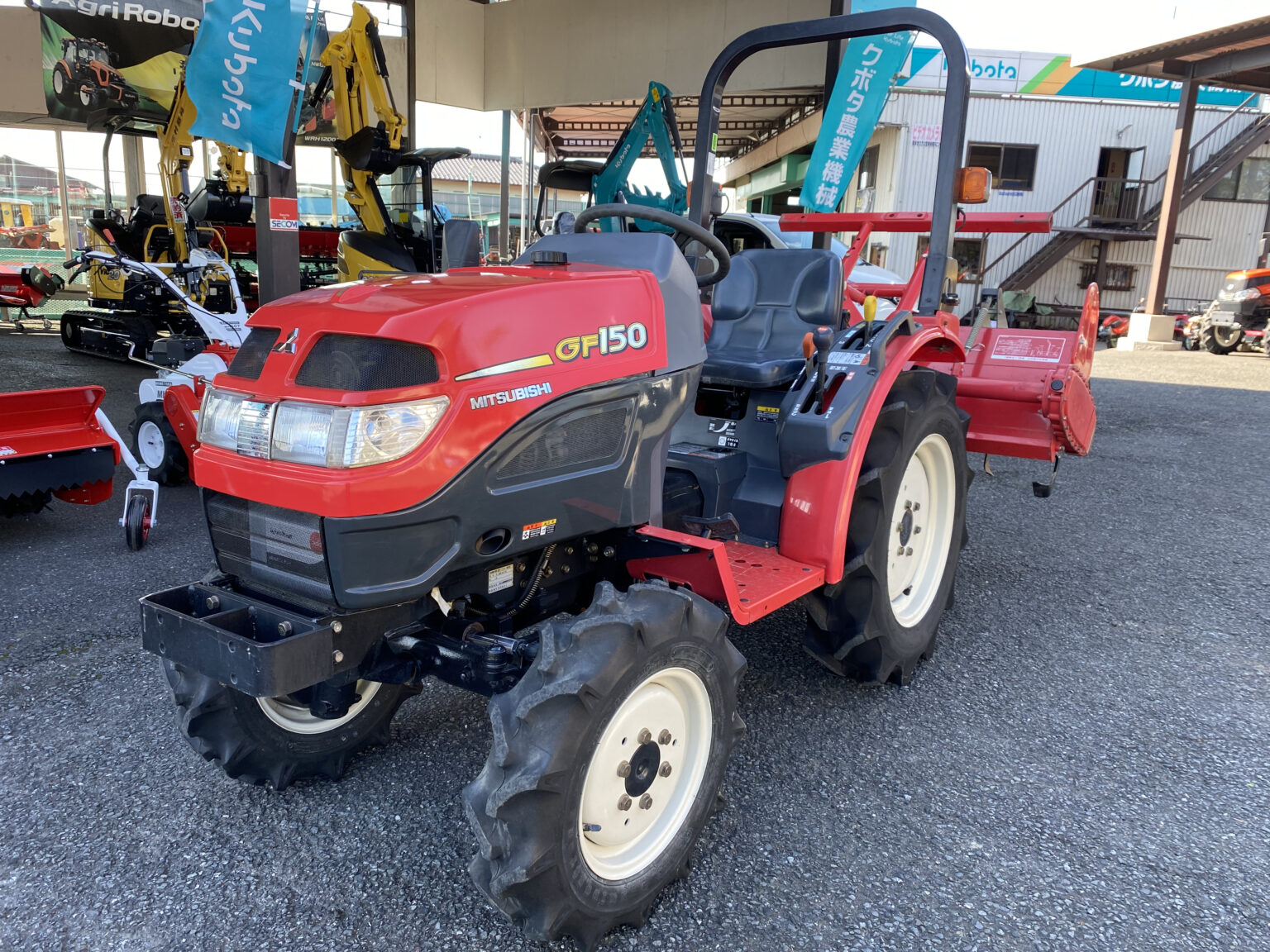 三菱トラクター GF150 | 農機／建機／草刈機販売（有）関口ファームテック - 埼玉 熊谷｜中古農機具｜中古トラクター
